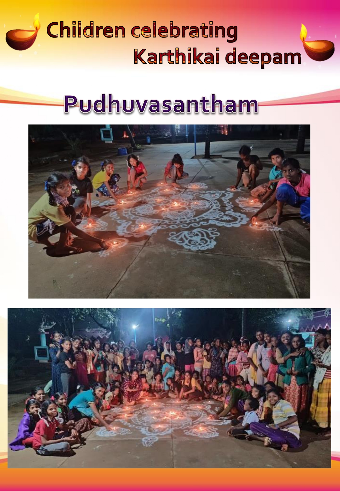 Karthigai Deepam Celebration: Spreading Happiness by Lighting Clay ...